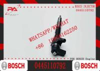 China Bosch Common Rail Fuel Injector 0445110792 0445110454 for Quanchai Yuchai Engines for sale