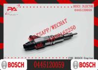 China Bosch 120 Series Fuel Injector 0445120059 1800bar for Cummins QSB6.7 Komatsu PC200-8 for sale