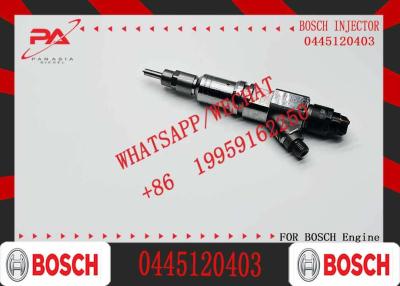China Common Rail Diesel Fuel Injector 0445120402 0445120403 1600bar for Cummins ISF2.8 ISF3.8 for sale