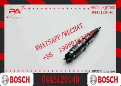 China Common Rail Diesel Fuel Injector 0445120140 2500bar for Cummins DOOSAD Engine for sale