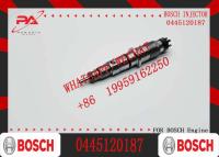 China Bosch 120 Injector 0445120187 for Cummins DOOSAD Engines 2700bar High Pressure for sale