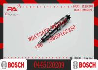 China Bosch 0445120209 Injector for Cummins DOOSAD Engine 2700bar High Pressure for sale
