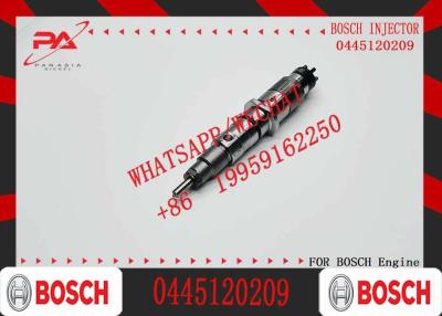 China Bosch 0445120209 Injector for Cummins DOOSAD Engine 2700bar High Pressure for sale