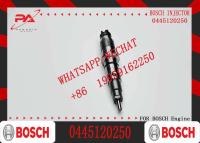 China Bosch 0445120250 Common Rail Fuel Injector 0.75kg for Mercedes ISB300 QSB7-G5 for sale
