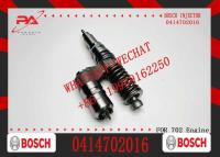 China Bosch Diesel Injector 0414702016 1.98kg High-Precision Multi-Hole Nozzle for Heavy-Duty Engines for sale