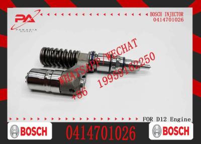 China Common Rail Injector 0414701026 0986441007 for D12 Heavy Duty Truck Engine Parts for sale