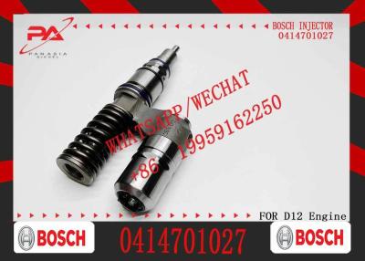 China BBosch D12 Common Rail Injector 0414701027 0414701019 for Heavy Duty Truck Engine Parts for sale
