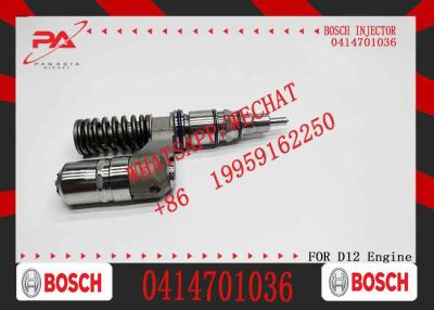 China BBosch D12 Series Diesel Fuel Injector 0414701036 for Heavy Duty Engines High Strength Alloy for sale