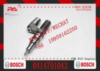 China BBosch D12 Common Rail Injector 0414701043 0414701092 for Heavy Duty Truck Engine Parts for sale