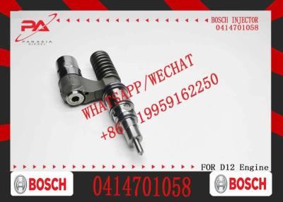 China Common Rail Injector 0414701030 0414701032 0414701058 for D12 Heavy Duty Truck Engine for sale