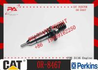 China Golden Vidar Fuel Injector 0R-8467 140-8413 for Caterpillar 3114 3116 Engine 2.05 kg for sale