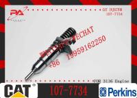 China Caterpillar 3116 Fuel Injector 107-7734 2.0kg Diesel Engine Part for Excavator for sale