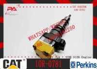 China Caterpillar 3126B HEUI Diesel Injector 10R-0781 10R-1306 198-6605 1.9kg OEM for sale