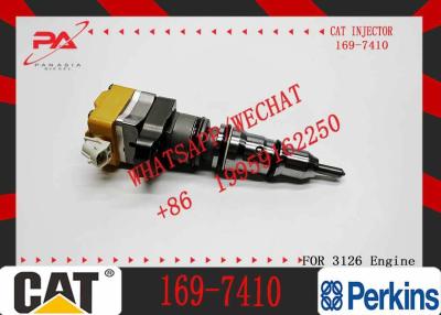 China Caterpillar 3126 3126B Fuel Injector 169-7410 155-8723 1.9kg for Excavator E325C 325C for sale