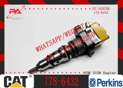 China Diesel Fuel Injector 178-6432 for Caterpillar 3126E 3126B Engine Common Rail 2.1 kg for sale