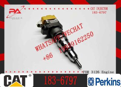 China Caterpillar 3126 Fuel Injector 183-6797 0R-9348 10R-1262 222-5965 188-1320 10R-0781 1.9 kg for sale
