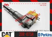 China Caterpillar 3412 Diesel Common Rail Marine Engine Injector 20R-0758 232-1167 2.0 kg for sale