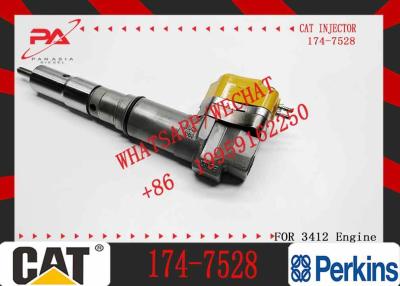 China Caterpillar 3412 Diesel Fuel Injector 174-7528 2.0kg 18-Month Warranty OEM Replacement for sale
