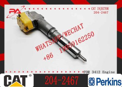 China Diesel Engine Fuel Injector 20R-0760 204-2467 for CAT 3126 3412 Engine 2.05 kg for sale