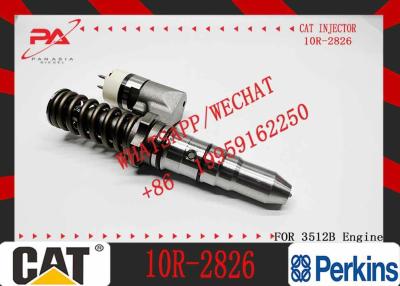 China Caterpillar 3512B Diesel Fuel Injector 10R-2826 249-0746 OEM High Strength Alloy Steel 1.9 kg for sale