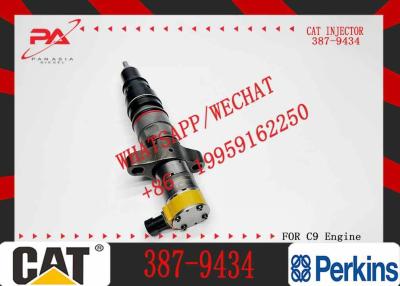 China Caterpillar C9 Engine Fuel Injector 387-9434 387-9433 267-3361 for E325D E330D D6R Excavator for sale