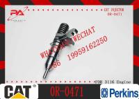China 0R-0471 127-8205 Diesel Fuel Injector for Caterpillar 3116 320B 325B Excavator Truck 2.05kg for sale