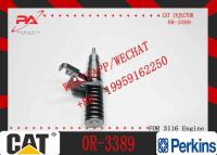 China 0R-3389 7E-7607 Diesel Fuel Injector for Caterpillar 3116 Engine Excavator 2.1kg for sale