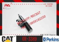 China 0R-3389 7E-7607 Diesel Fuel Injector for Caterpillar 3116 Engine Excavator 2.1kg for sale