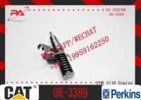 China 0R-3389 7E-7607 Diesel Fuel Injector for Caterpillar 3116 Engine Excavator 2.1kg for sale