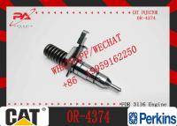 China Caterpillar 3116 Common Rail Fuel Injector 0R-4374 2.1kg Diesel Engine Part for sale