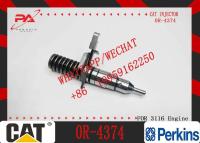 China Caterpillar 3116 Common Rail Fuel Injector 0R-4374 2.1kg Diesel Engine Part for sale