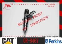 China 0R-8467 162-0212 7E-8952 Diesel Fuel Injector for Caterpillar 3116 320B 322B Excavator Truck for sale
