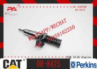 China Diesel Engine Fuel Injector 0R-8475 105-1694 for Caterpillar CAT 3116 Excavator Truck 1.9kg for sale