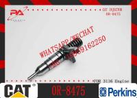 China Diesel Engine Fuel Injector 0R-8475 105-1694 for Caterpillar CAT 3116 Excavator Truck 1.9kg for sale