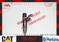 China 0R-8867 7E-7607 Diesel Fuel Injector for Caterpillar 3116 320B 322B Excavator Truck 1.9kg for sale