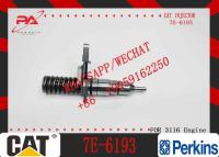 China Diesel Engine Fuel Injector 7E-6193 162-0218 for Caterpillar 3116 Excavator 1.9kg for sale