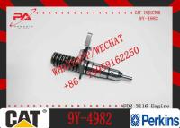 China Diesel Fuel Injector 9Y-4982 127-8205 for Caterpillar 3116 Engine Excavator Truck 2.1kg for sale