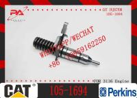China Diesel Common Rail Fuel Injector 105-1694 101-8673 for Caterpillar 3116 Engine 2.0 kg for sale