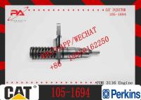 China Diesel Common Rail Fuel Injector 105-1694 101-8673 for Caterpillar 3116 Engine 2.0 kg for sale