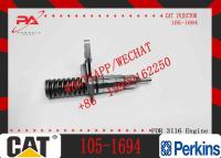 China Diesel Common Rail Fuel Injector 105-1694 101-8673 for Caterpillar 3116 Engine 2.0 kg for sale