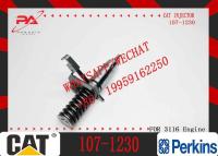 China Diesel Engine Fuel Injector 107-1230 127-8222 for Caterpillar 3116 Excavator Truck 2.05 kg for sale