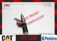 China Diesel Engine Fuel Injector 107-1230 127-8222 for Caterpillar 3116 Excavator Truck 2.05 kg for sale