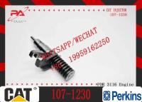 China Diesel Engine Fuel Injector 107-1230 127-8222 for Caterpillar 3116 Excavator Truck 2.05 kg for sale