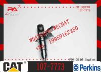 China Caterpillar 3116 Fuel Injector 107-7773 0R-8477 101-8673 for Excavator 320B 325B 446B Diesel Engine for sale