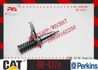 China Caterpillar 3116 Engine Fuel Injector Nozzle OR-4374 140-8413 2.0 kg Diesel Injector Assembly for sale