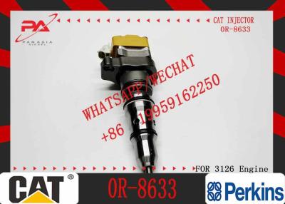 China 0R-8633 162-0218 Diesel Fuel Injector for Caterpillar 3126 3116 320B 322B Excavator Truck Engine for sale