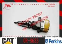 China 0R-8633 162-0218 Diesel Fuel Injector for Caterpillar 3126 3116 320B 322B Excavator Truck Engine for sale