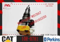 China Fuel Injector 10R-0781 222-5966 for Caterpillar 3126B Engine 1.9kg Diesel Injector Assembly for sale