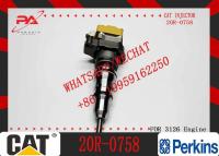 China Cat 3126 Injector 20R-0758 169-7408 Diesel Fuel Injector Assembly 1.9 kg for sale
