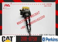 China Cat 3126 Injector 20R-0758 169-7408 Diesel Fuel Injector Assembly 1.9 kg for sale